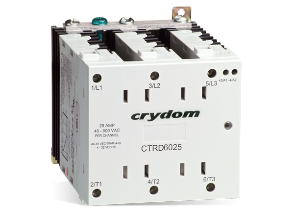 CTR Series 3-Phase AC Solid State Relays - Crydom / Sensata | Mouser