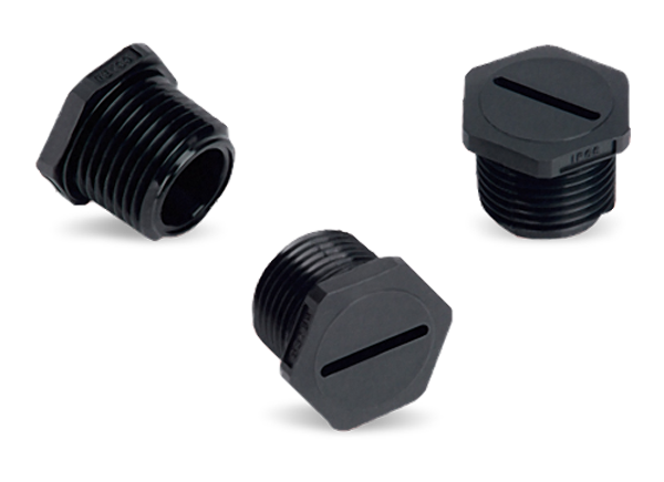 Nylon Liquid Tight Threaded Plugs - Heyco | Mouser
