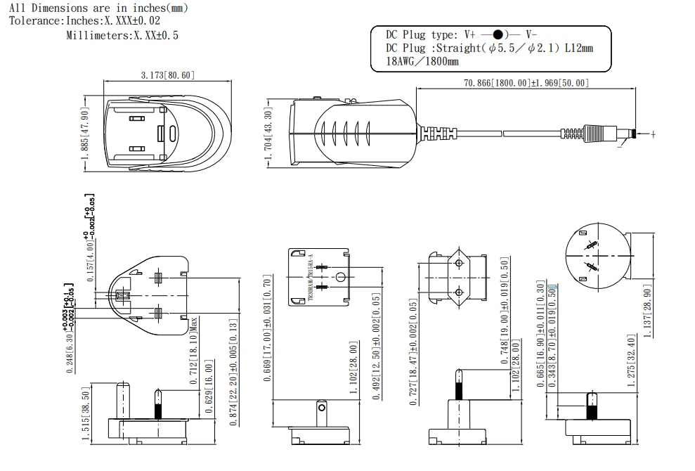 TR15/30RA & TR15/30RAM Switching Adapters - Cincon | Mouser