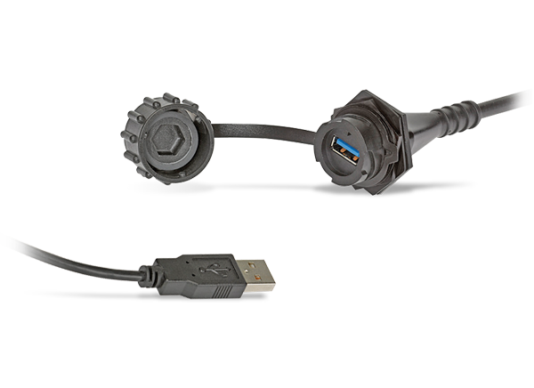 밀폐형 산업용 USB 솔루션 - Molex | Mouser