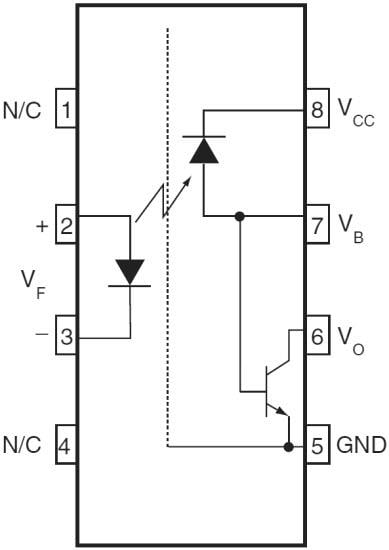 High-Speed Transistor Optocouplers - onsemi | Mouser