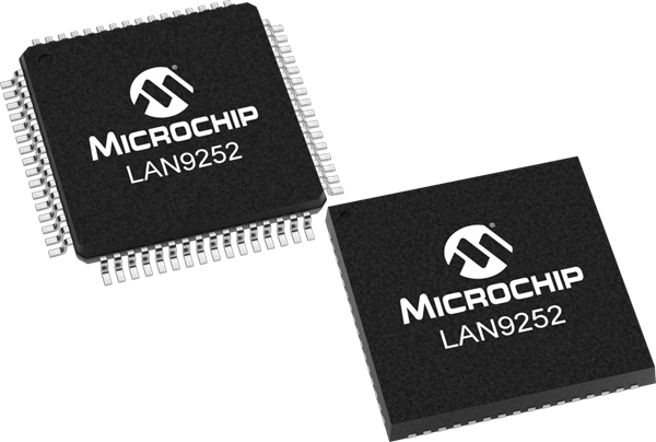 LAN9252 2/3-Port EtherCAT Slave Controller - Microchip Technology | Mouser