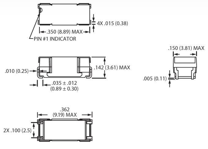 9913 Surface-Mount Reed Relay - Coto | Mouser
