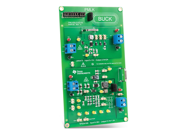 PMLKBUCKEVM/B Buck Experiments Boards - TI | Mouser