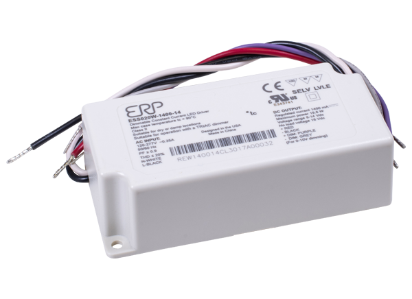 ESS Tri-Mode Dimming™ Constant Current LED Drivers - ERP Power | Mouser