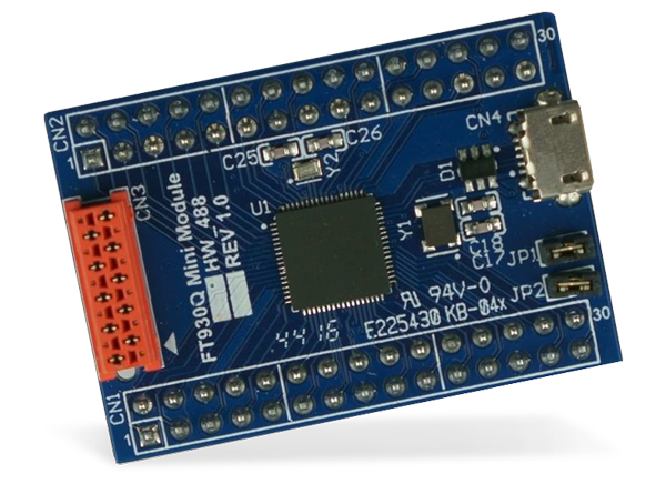 MM930Mini USB MCU Development Module - Bridgetek | Mouser