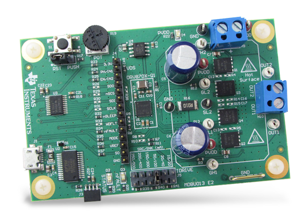 DRV8702D-Q1EVM 평가 모듈(EVM) - TI | Mouser