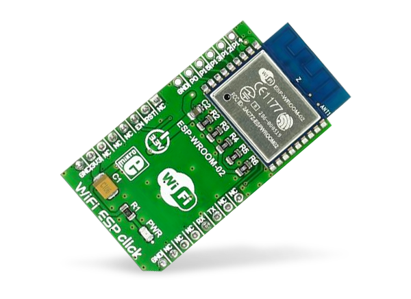 MIKROE-2542 WiFi ESP 클릭 - Mikroe | Mouser