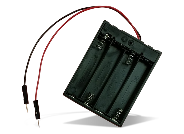 Battery Holders with Machine Pin Jumper Wires - Twin | Mouser