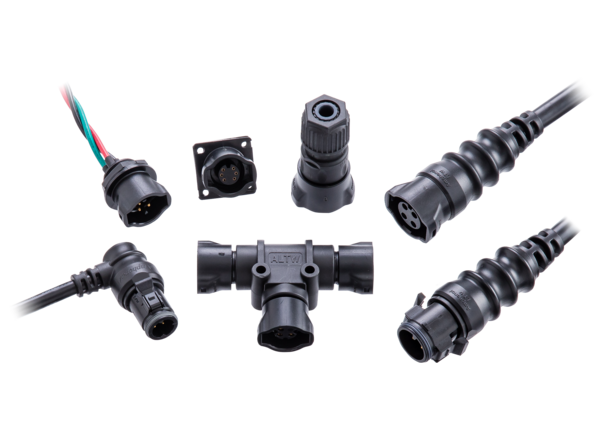 RBL 방수 원형 커넥터 - Amphenol LTW | Mouser