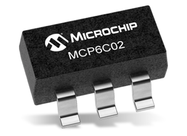 MCP6C02 하이 사이드 전류 감지 증폭기 - Microchip Technology | Mouser