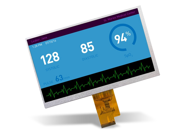 DT070BTFT 7" TFT LCD Display Modules - Displaytech | Mouser