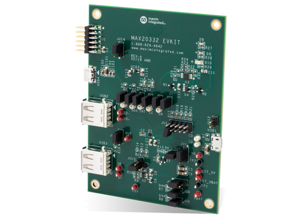 MAX20332 평가 키트 - Analog Devices / Maxim Integrated | Mouser