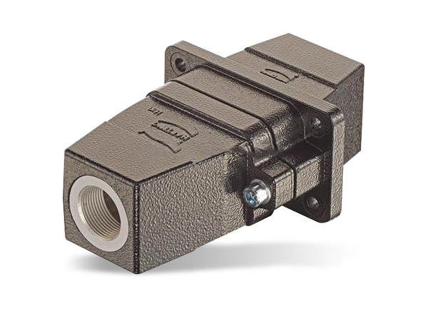 Han® 6 HP Combination Housing & Panel Feed-Through - HARTING | Mouser