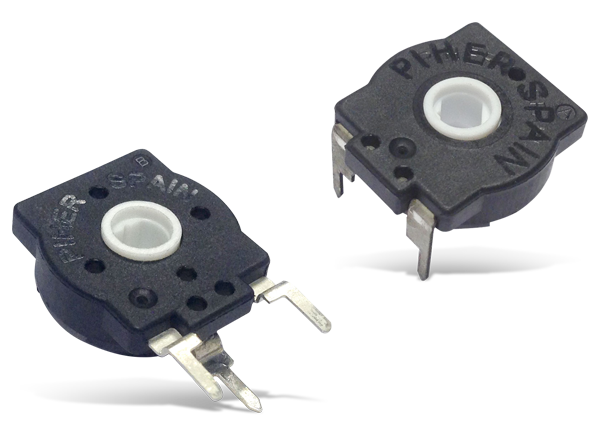 ST-15 Endless Rotation 15mm Potentiometers - Piher | Mouser