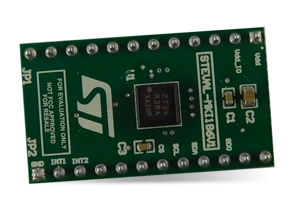 STEVAL-MKI186V1 IIS3DHHC 어댑터 보드 - STMicro | Mouser
