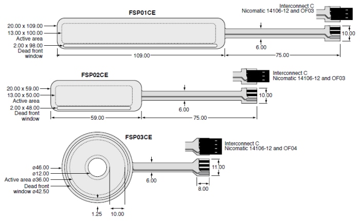 FSP Force Sensing Capacitive Touch Potentiometers - Ohmite | Mouser