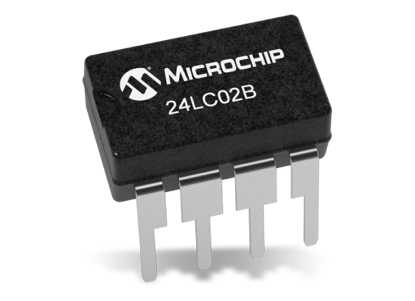 24AA02/24LC02B/24FC02 2K I2C 직렬 EEPROM - Microchip Technology | Mouser