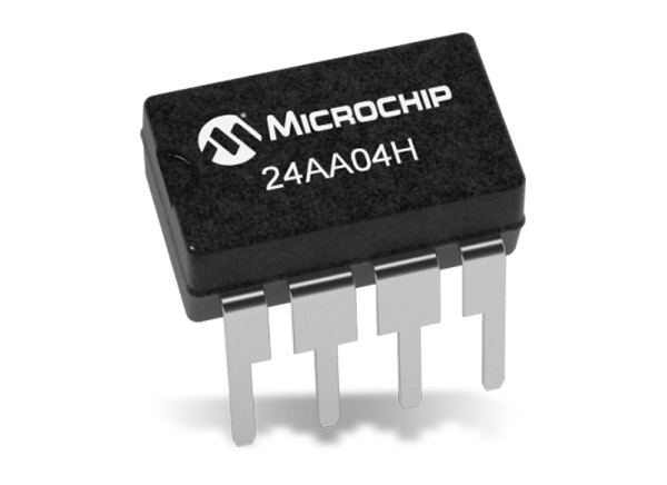 24AA04/24LC04B/24FC04 4K I2C 직렬 EEPROM - Microchip Technology | Mouser