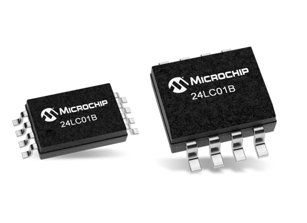 24AA01/24LC01B/24FC01 1K I2C 직렬 EEPROM - Microchip Technology | Mouser
