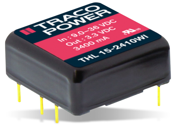 THL 15WI Series 15W DC/DC Converters - TRACO | Mouser