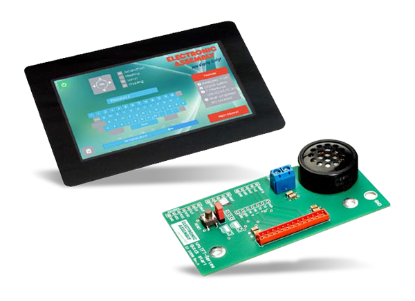 QUICKuniTFT070C Quick-Start Set - DISPLAY VISIONS | Mouser