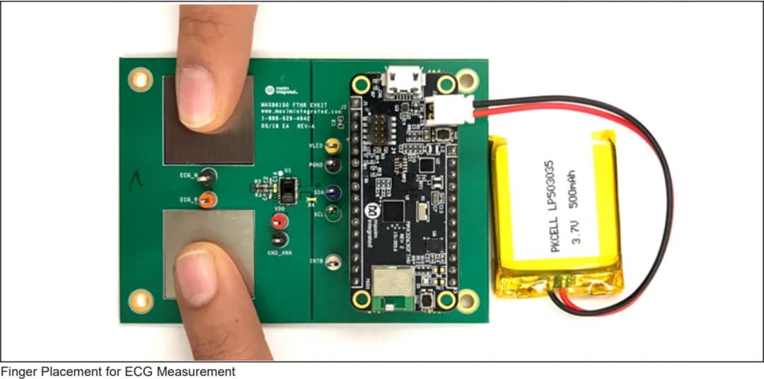MAX86150 평가 키트(MAX86150EVSYS#) - Analog Devices / Maxim Integrated | Mouser