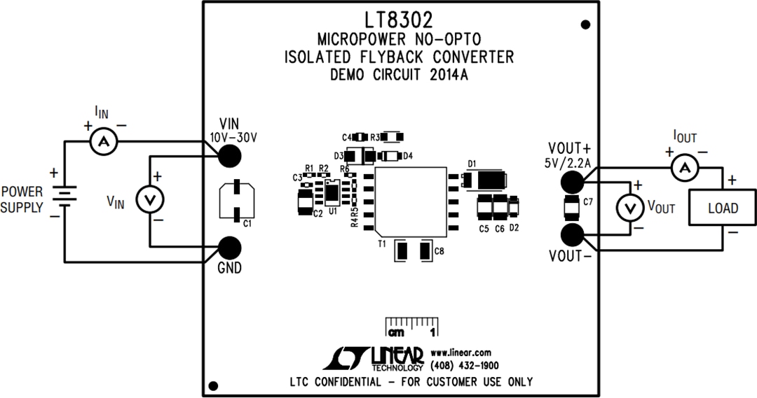 LT8302용 DC2014A, DC2821A 및 DC2906A 데모 - ADI | Mouser
