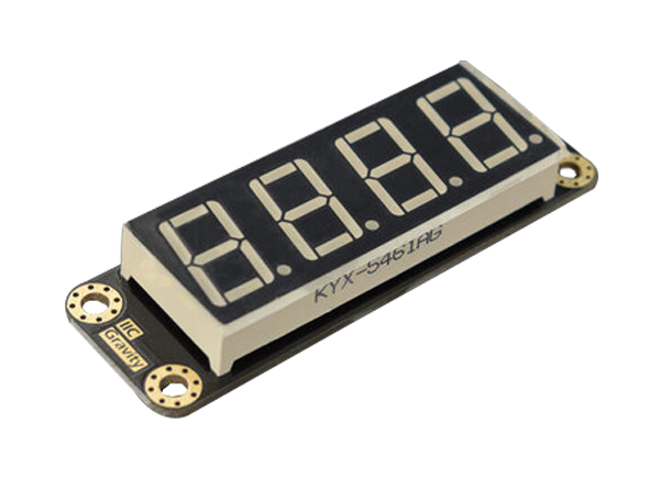 DFR0645 4-Digital LED Segment Display Modules - DFRobot | Mouser
