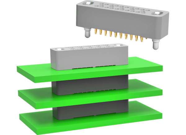 RC Board-to-Board Stackable Connectors - AirBorn | Mouser