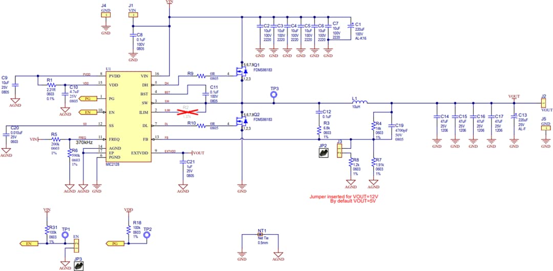 MIC2128 고전력 평가 보드(ADM01006) - Microchip Technology | Mouser
