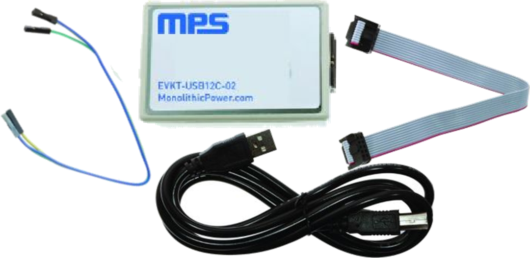 EVKT-USBI2C-02 USB to I2C/PMBus Dongle - MPS | Mouser