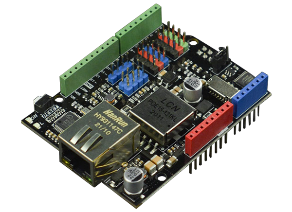 Ethernet & PoE Shield for Arduino - DFRobot | Mouser