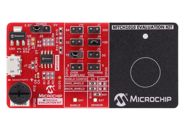 MTCH1010 평가 키트 - Microchip Technology | Mouser