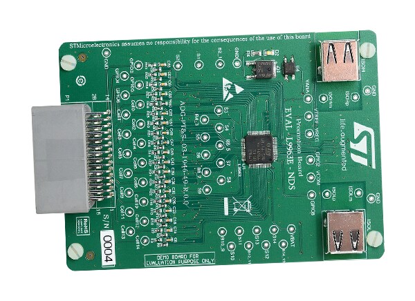 EVAL-L9963E-NDS BMS IC 평가 보드 - STMicro | Mouser