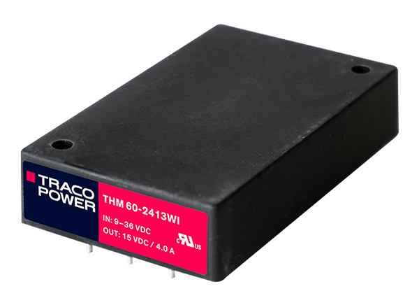 THM 60WI Medical 60W DC/DC Converters - TRACO | Mouser