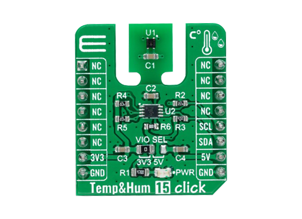 Temp & Hum 15 Click - Mikroe | Mouser