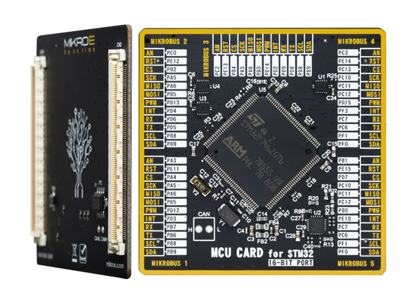 MCU CARD for STM32 STM32F746ZG - Mikroe | Mouser