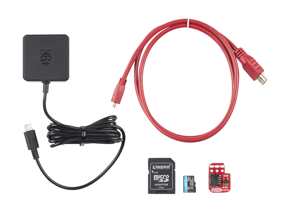 KIT-17237 Raspberry Pi 4 Basic Kit - SparkFun | Mouser