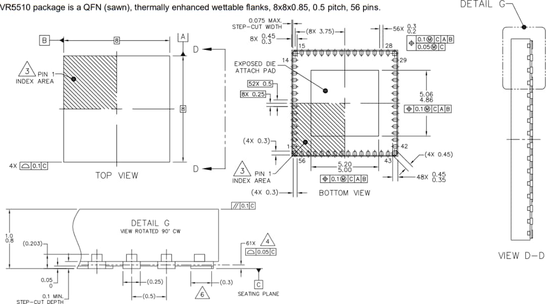 VR5510 다중 출력 PMIC - NXP Semiconductors | Mouser