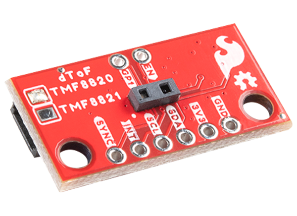 Qwiic Mini dToF Imager - TMF8820 - SparkFun | Mouser