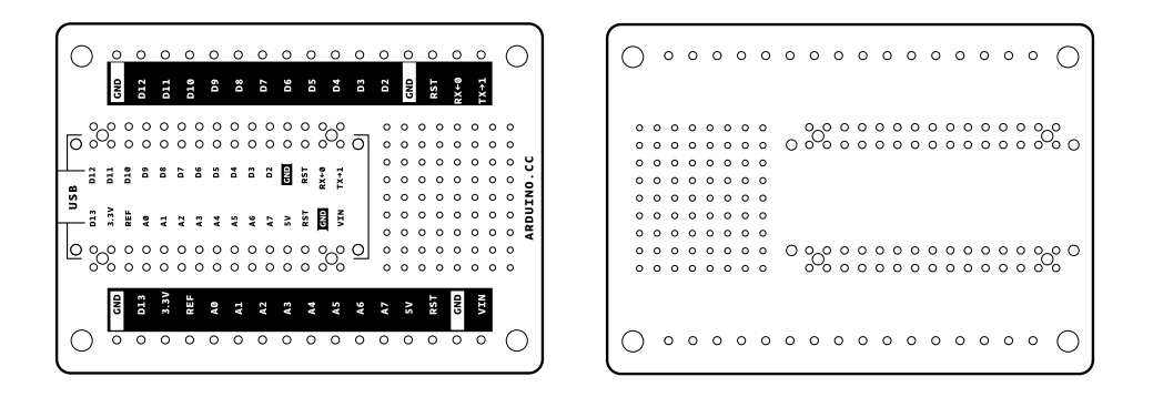 Nano 스크류 단자 어댑터 - Arduino | Mouser