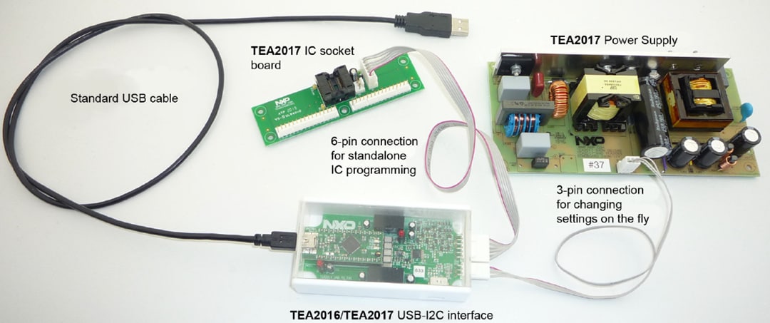 TEA2017DB1580 240W 데모 보드 - NXP Semiconductors | Mouser