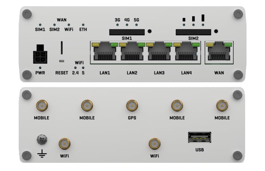 RUTX50 Industrial 5G Routers - Teltonika | Mouser