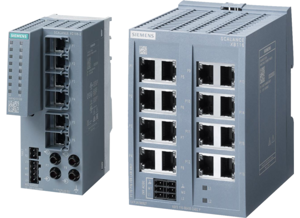 SCALANCE X-100 Unmanaged Switches - Siemens | Mouser