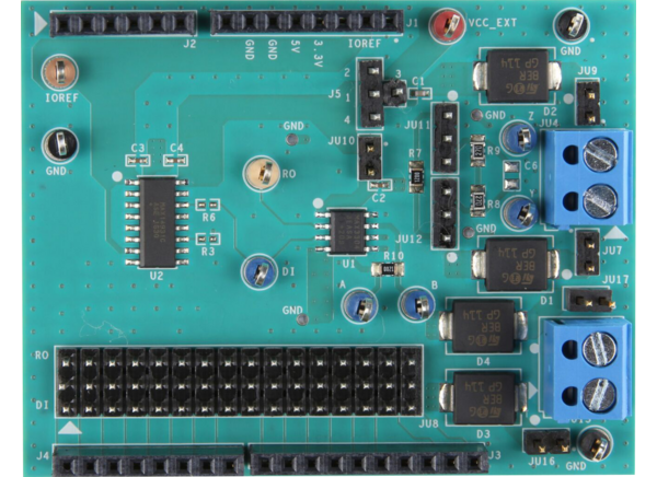 MAX33048E Shield Evaluation Kit - Analog Devices / Maxim Integrated | Mouser