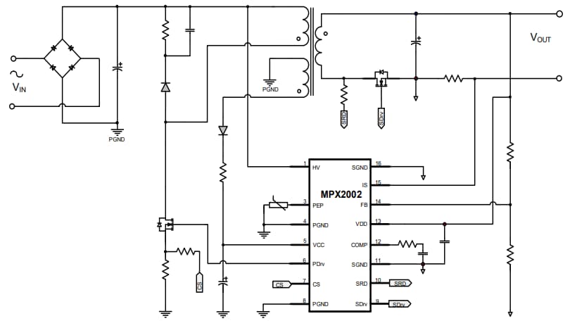 MPX2002 All-in-One Flyback Controllers - MPS | Mouser
