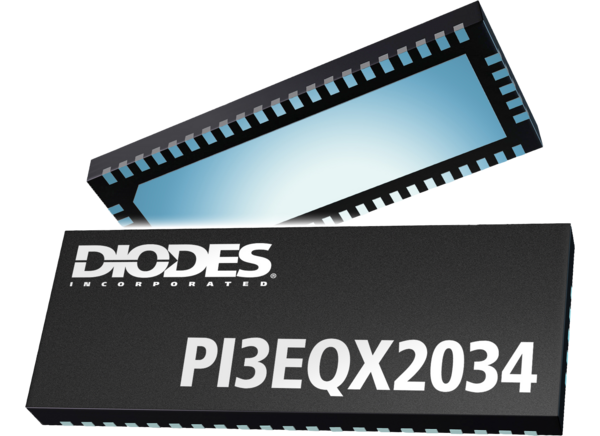 PI3EQX2034 USB 3.2 Gen 2x2 ReDriver™ - Diodes Inc | Mouser