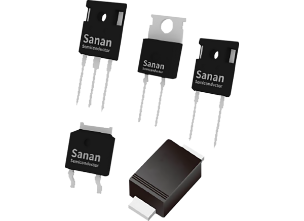 Silicon Carbide Schottky Barrier Diodes - Sanan Semiconductor | Mouser