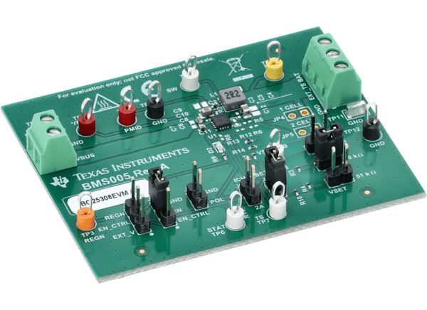 bq25308EVM Charger Evaluation Module (EVM) - TI | Mouser